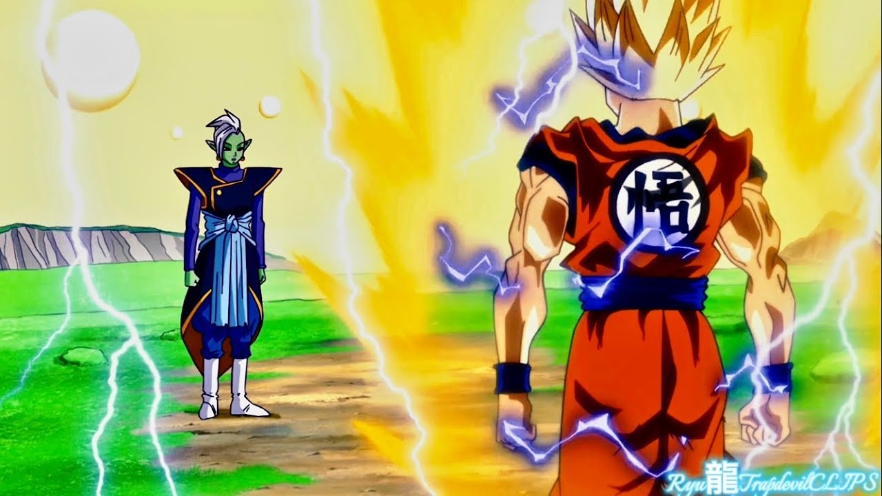Goku challenges ZAMASU for the 1st time (If you hold back you’ll die☠️ ...