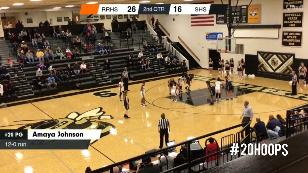 Amaya Johnson "#20Hoops" Highlights vs Kell - YouTube
