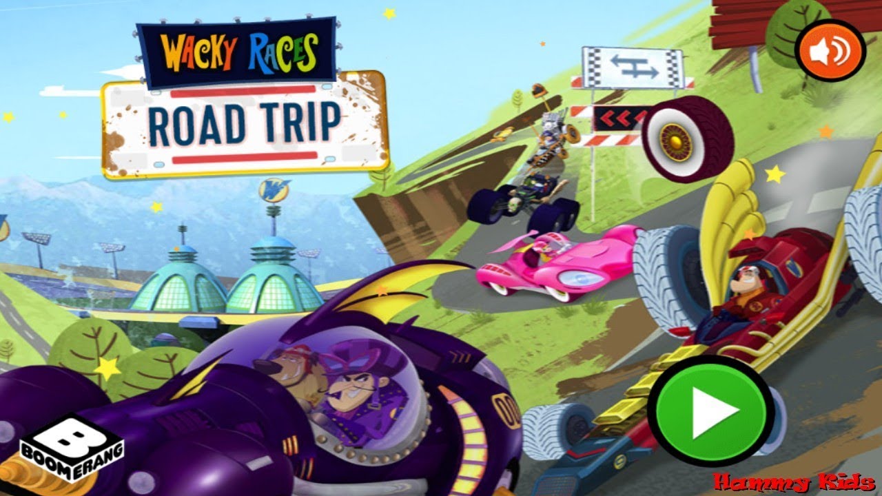 Wacky Races Road Trip Gameplay for Kids - YouTube