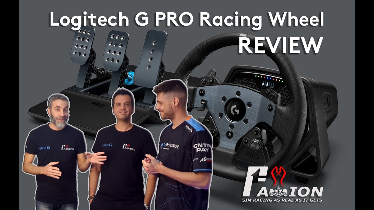 LOGITECH G PRO RACING WHEEL | AΞΙΖΕΙ !!! - YouTube