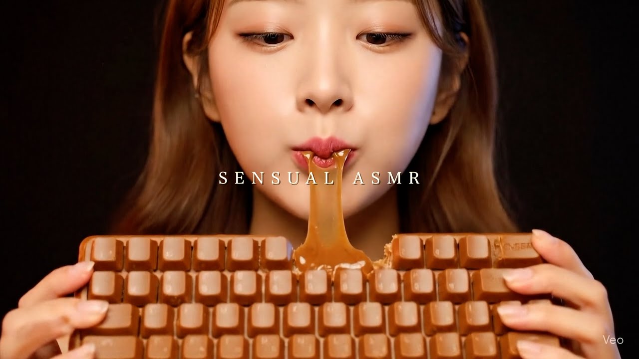 디저트 키보드 먹방 ASMR 🎧 Dessert keyboard mukbang | SENSUAL - YouTube
