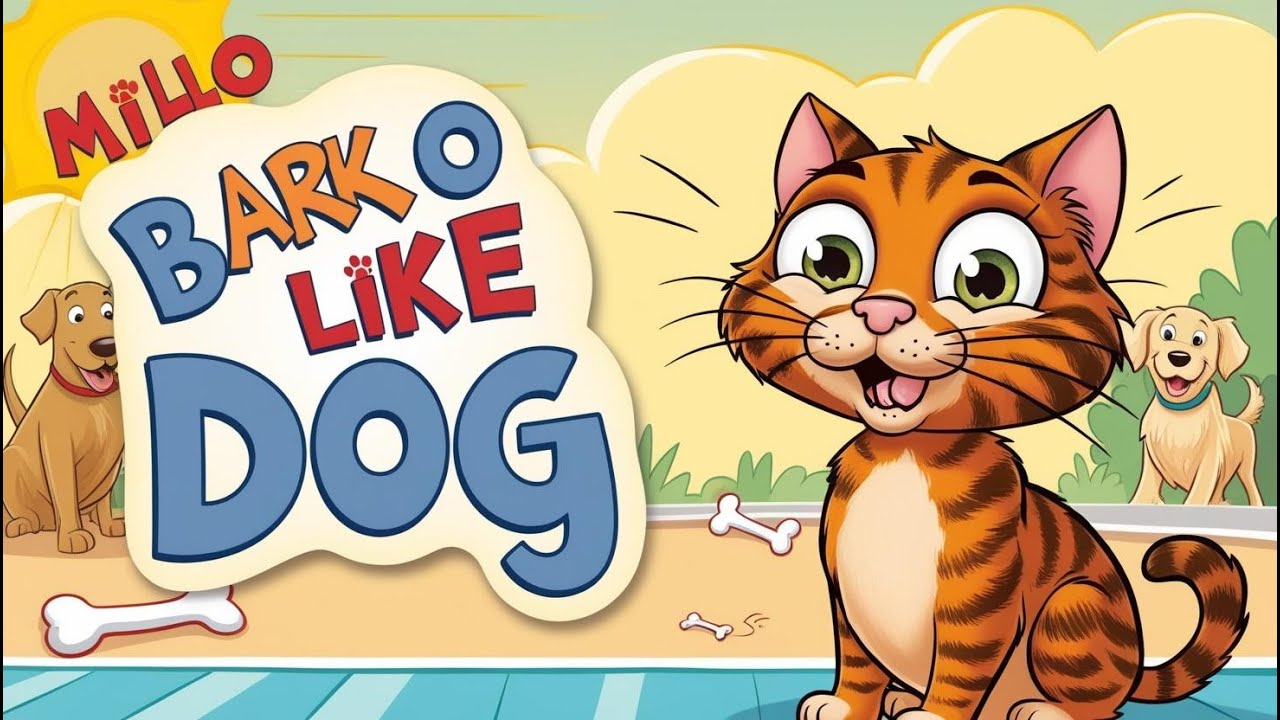 “A Cat That Barks?! 🐱🐶 Milo’s Funny Story Will Make You Smile!” - YouTube