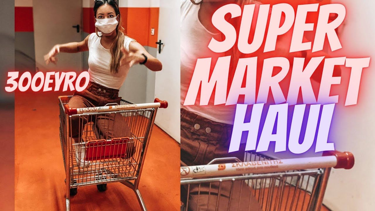 SUPER MARKET HAUL | 300EURO | AFRODITI PETRINOLI | AFROSTube - YouTube