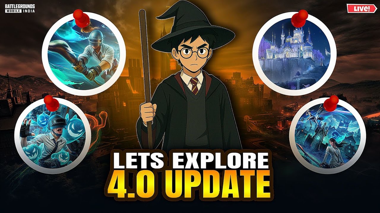 SNAPGOD is LIVE 🚀 Exploring BGMI 4.0 Update | New Changes & Gameplay ...