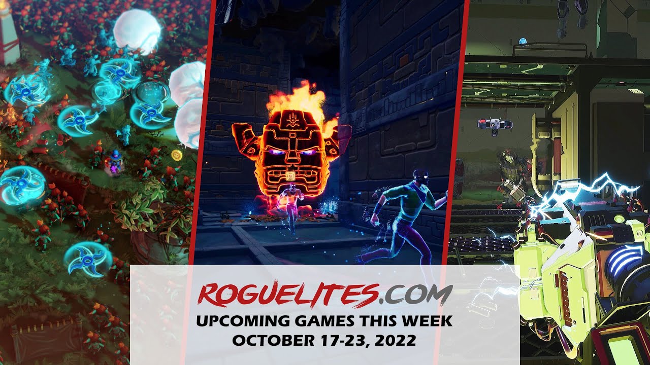 Upcoming Roguelite Games For This Week: October 17-23, 2022 - YouTube