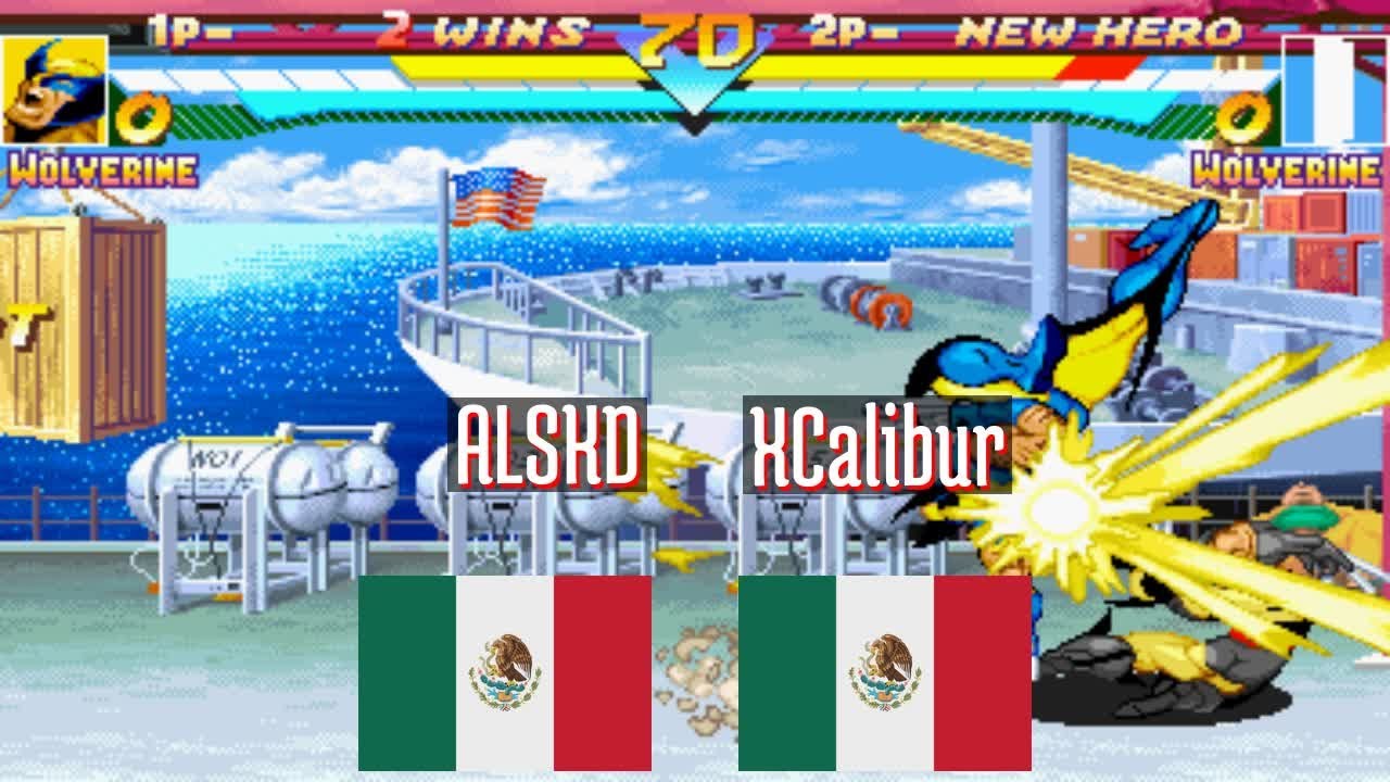 FT5 @msh: ALSKD (MX) vs XCalibur (MX) [Marvel Super Heroes Fightcade ...