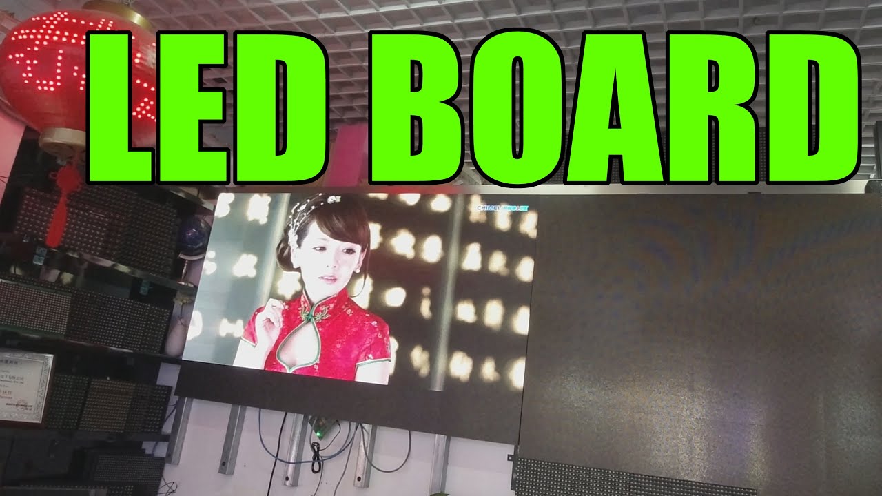 LED Digital Boards | Electronic Market | Shenzhen | China | Eng Subs ...
