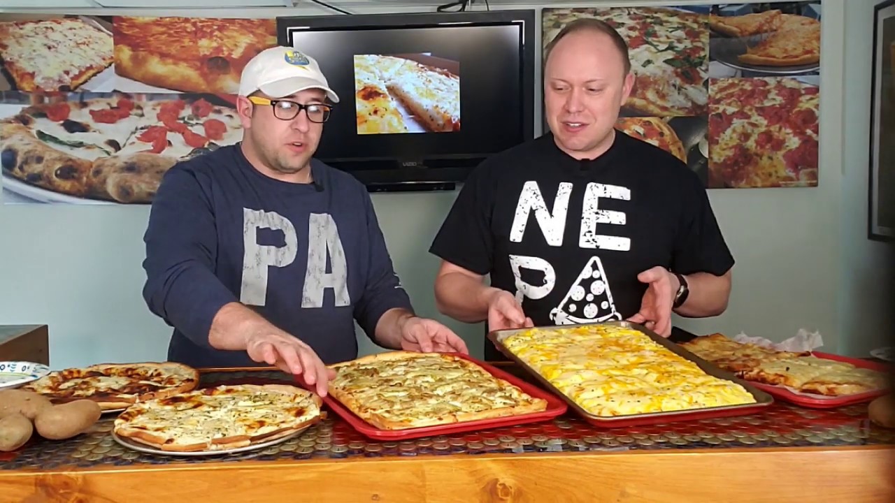 Crushing 6 Slices of NEPA Pagash Potato Pizza Leads to Carb Coma! - YouTube