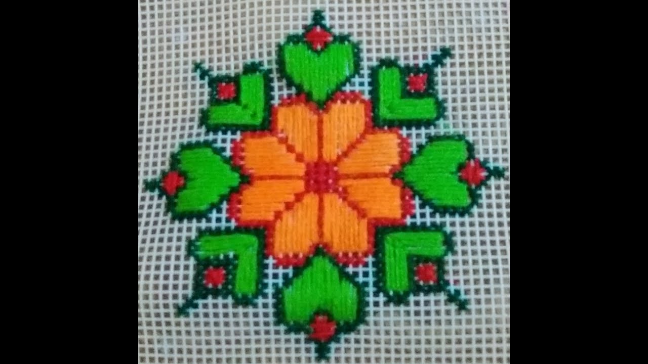 Plastic net latest design Wall hanging plastic canvas unique stitch ...