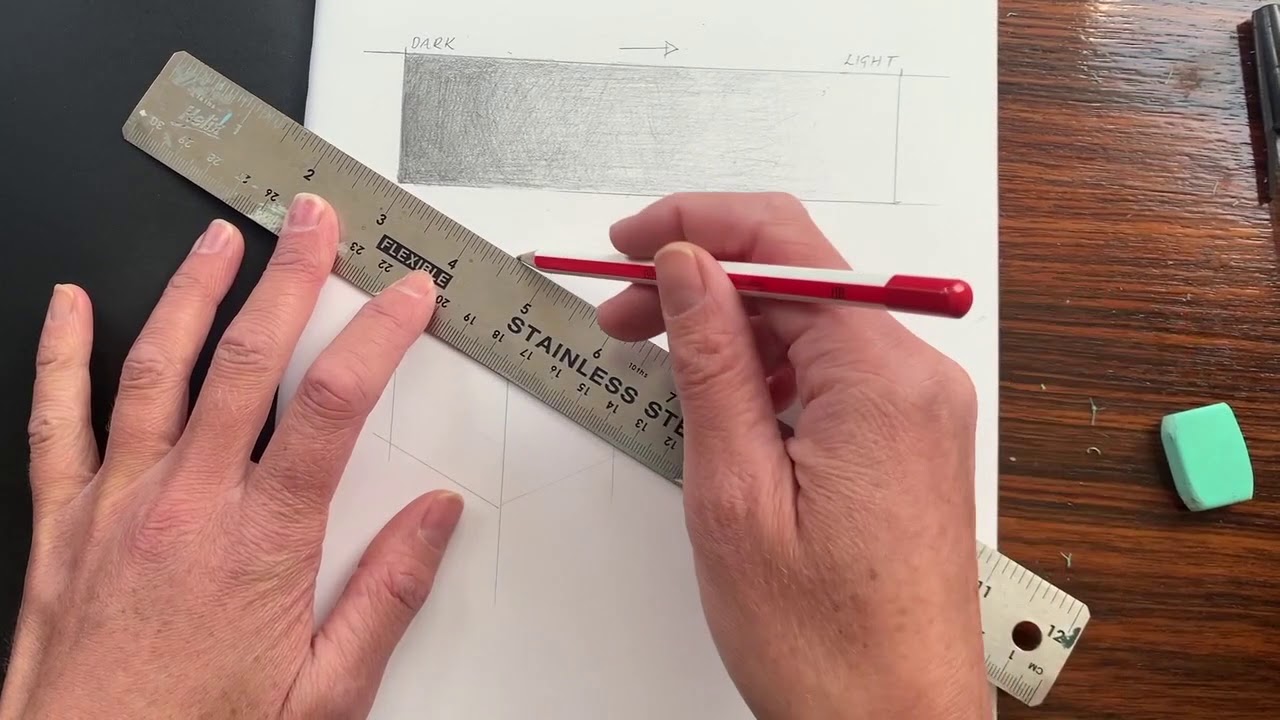 How to show tone & form, a drawing tutorial - YouTube