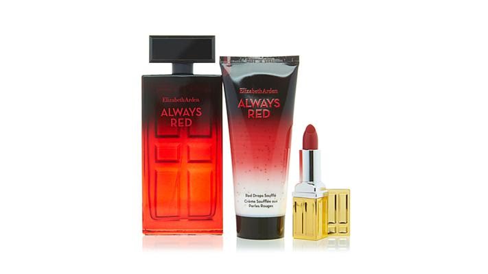 Elizabeth Arden Always Red Look 3piece Set - YouTube