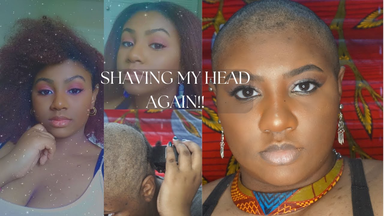 Unveiling My 2023 Big Chop Transformation - Watch Me Shave My Head ...