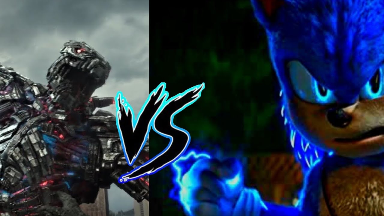 Mechagodzilla vs Sonic - YouTube