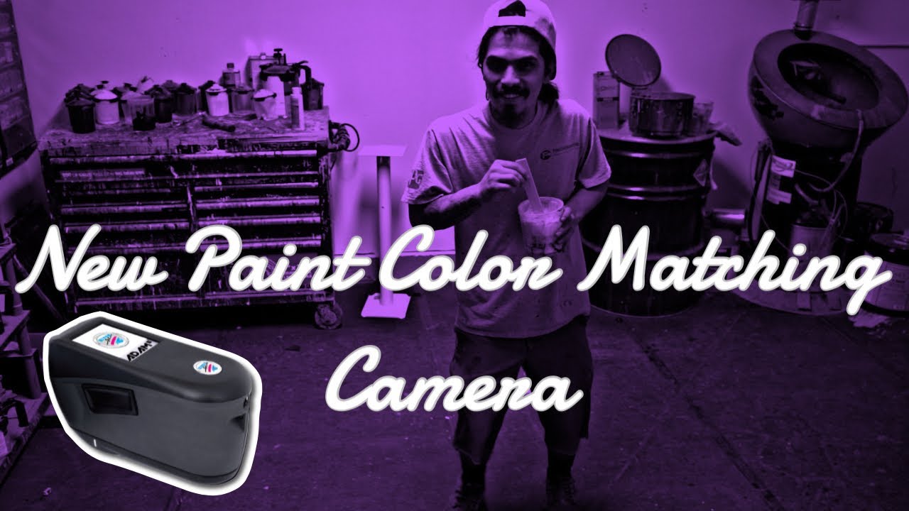 New Paint Color Matching Camera! - YouTube