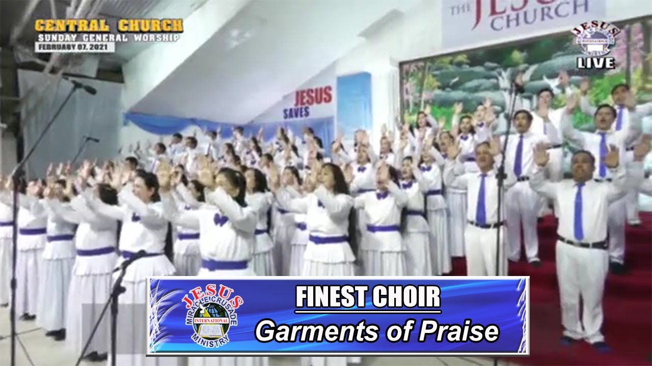 JMCIM | Garments of Praise | Finest Choir | February 7, 2021 - YouTube