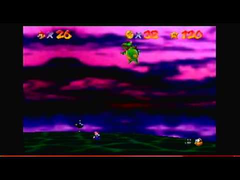 Super Mario 64 120 Power Stars Walkthrough Part 20 "Ending" - YouTube