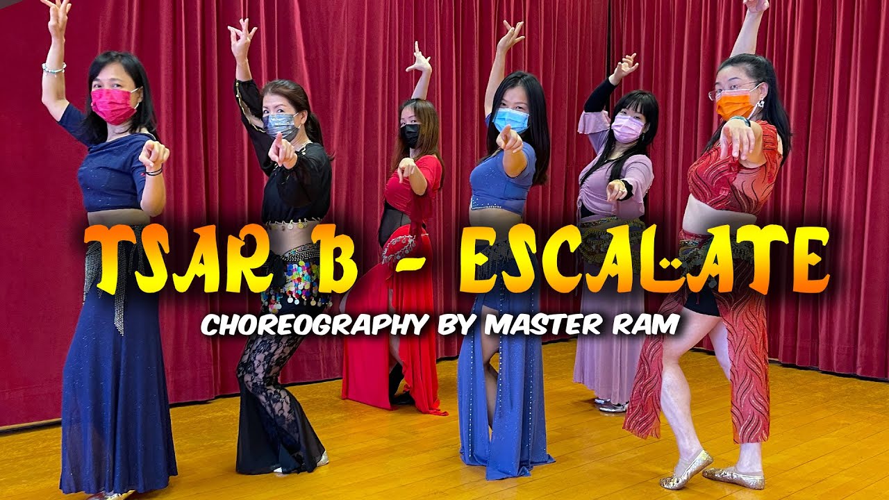 Tsar B - Escalate | Belly Dance {B} | Choreography by Master Ram # ...
