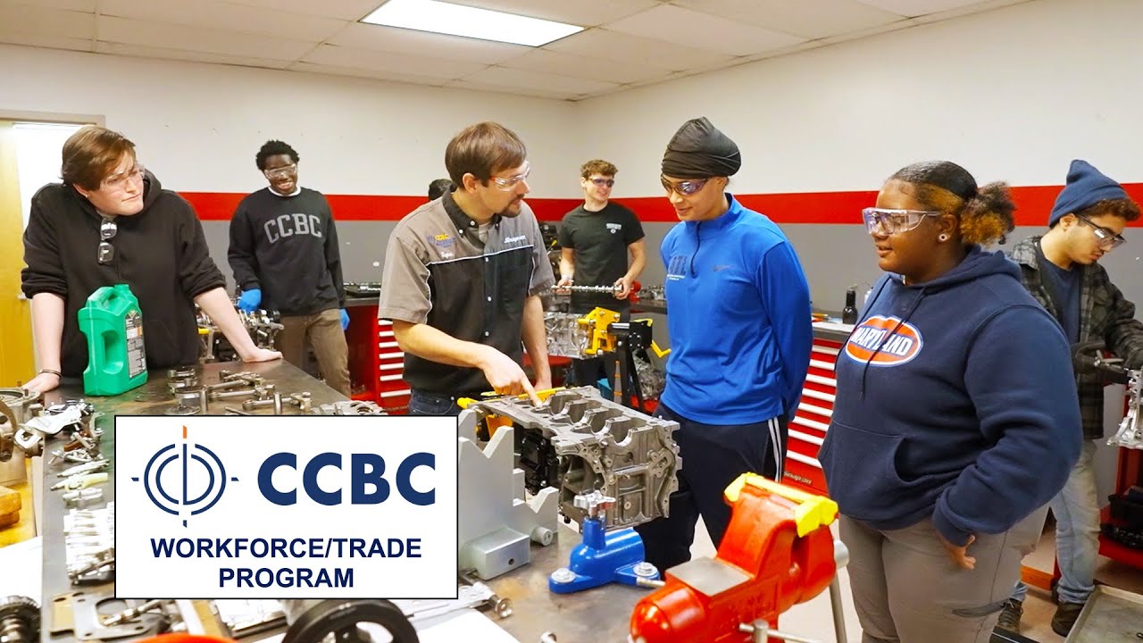 Workforce/Trade Program at CCBC | The College Tour - YouTube