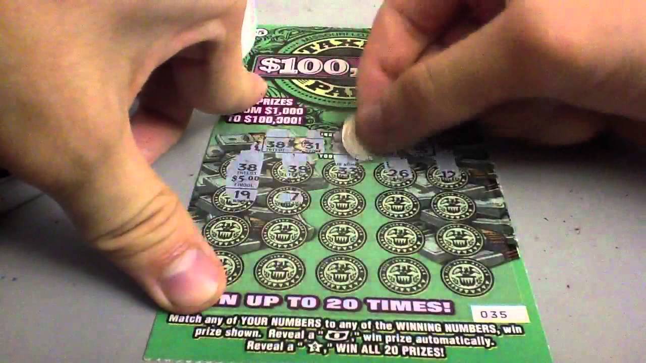 Missouri Lottery $100K Taxes Paid Scratch Ticket Mo5T2 - YouTube