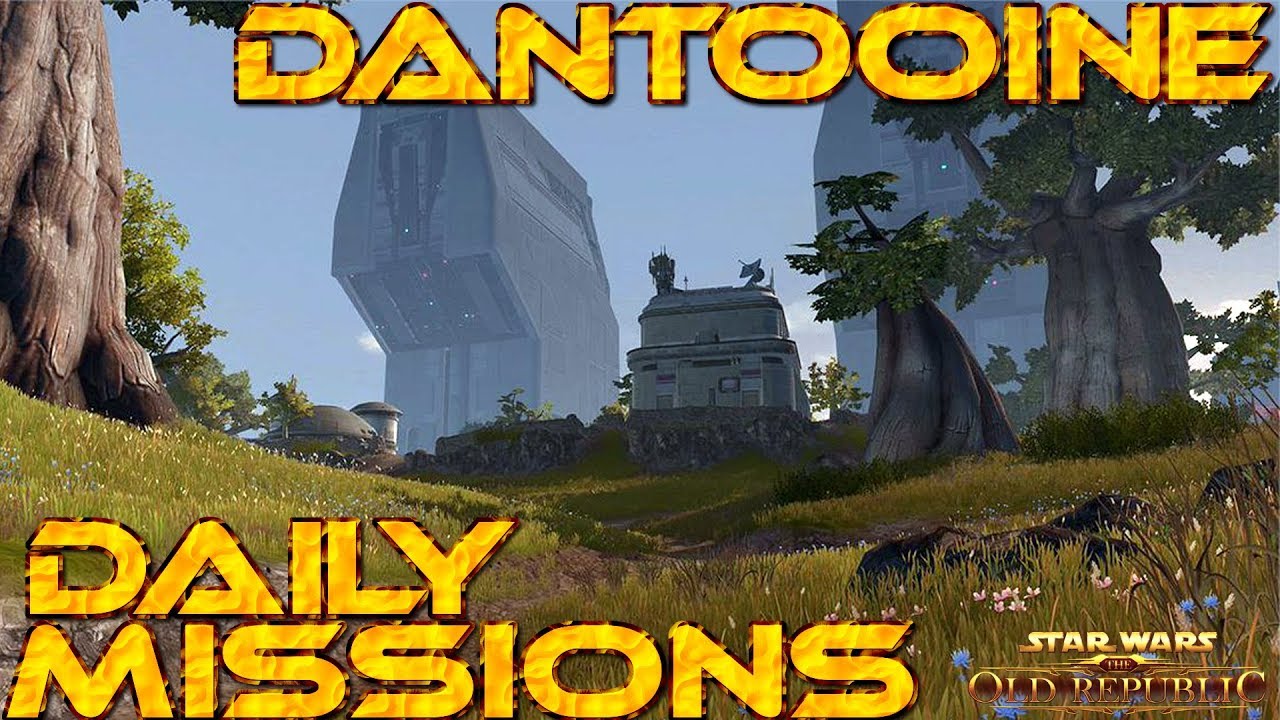 SWTOR: Dantooine - Daily Area - YouTube