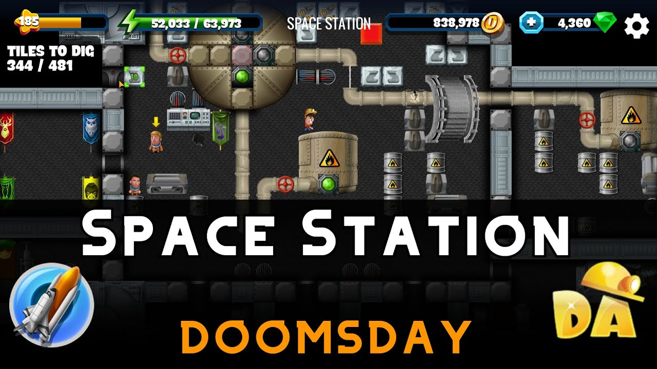 Space Station | Doomsday #6 | Diggy's Adventure - YouTube