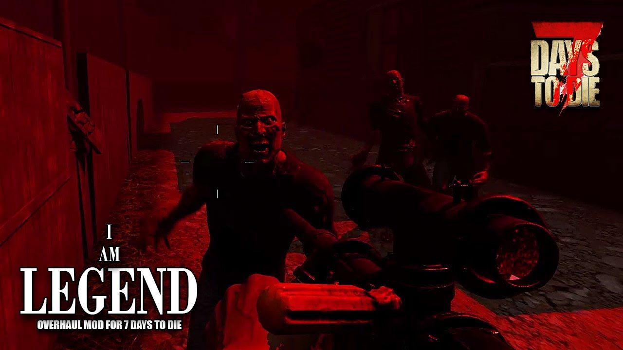 I AM LEGEND mod | Get Off My Lawn Zombie | 7 Days to Die | S10 EP14 ...