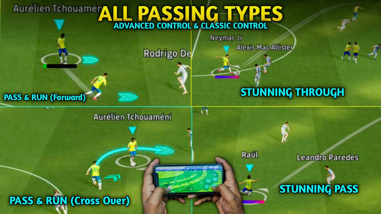 All Types of Passing in eFootball 2026 | Full Passing Tutorial with ...
