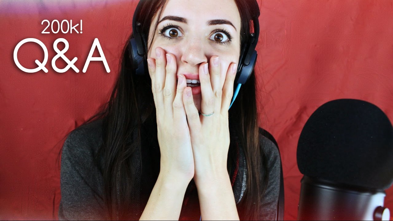 Gibi ASMR Q&A Video ((200k Thank You!!!)) - YouTube