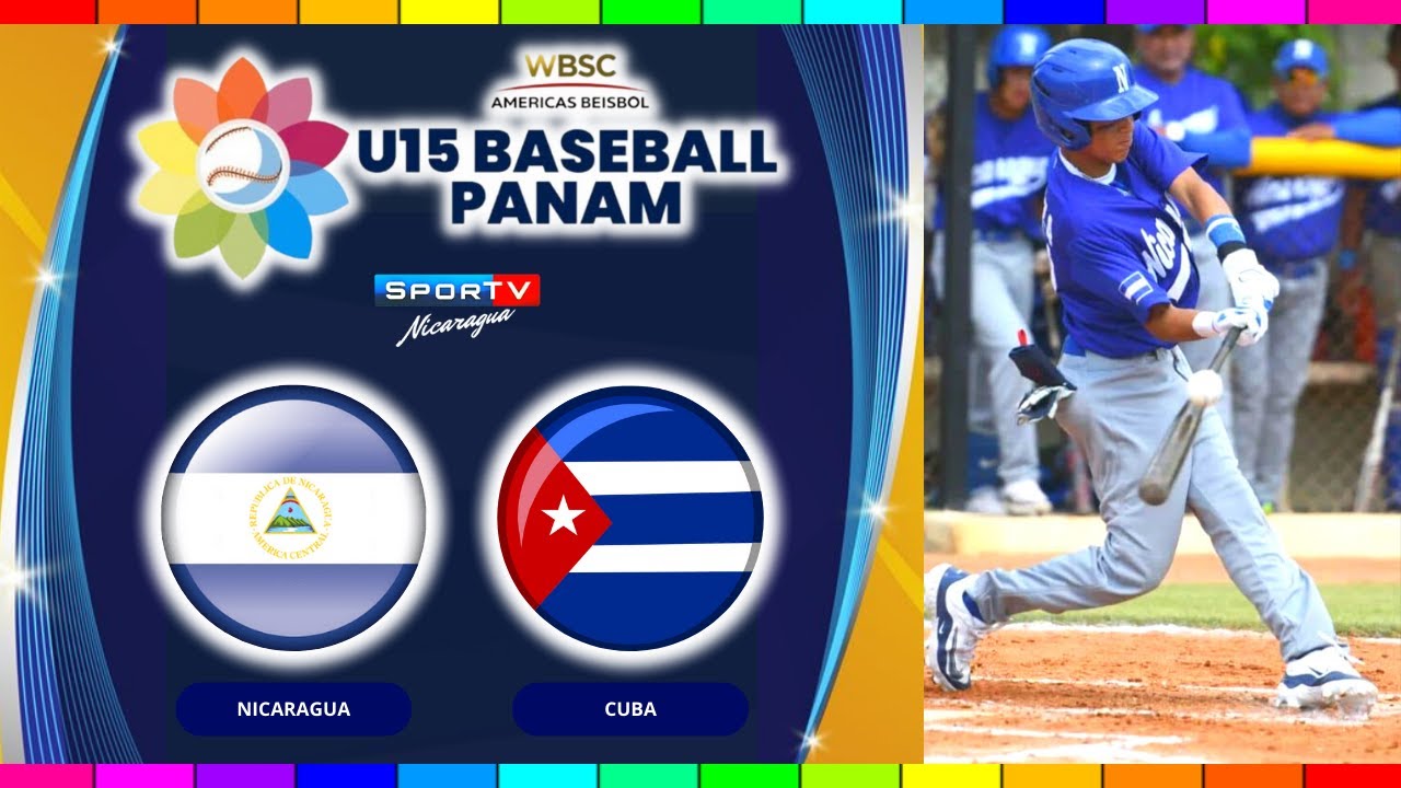 Nicaragua vs Cuba RESULTADOS Panamericano U15 WBSC 20 03 2024 - YouTube