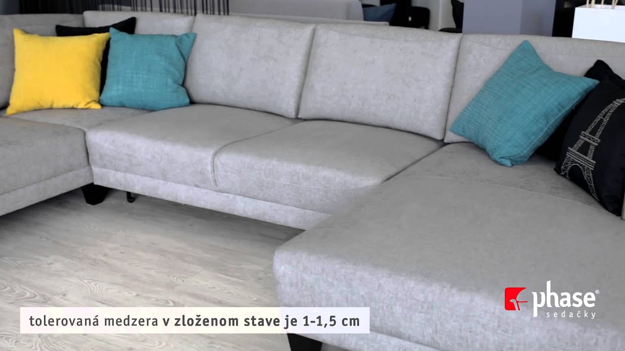 Sedačky Phase - Rozkladací mechanizmus sedačky Bologna - YouTube