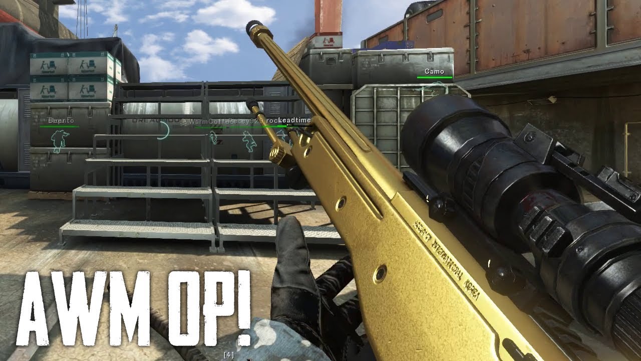 The AWM Sniper Rifle is AMAZING! - YouTube