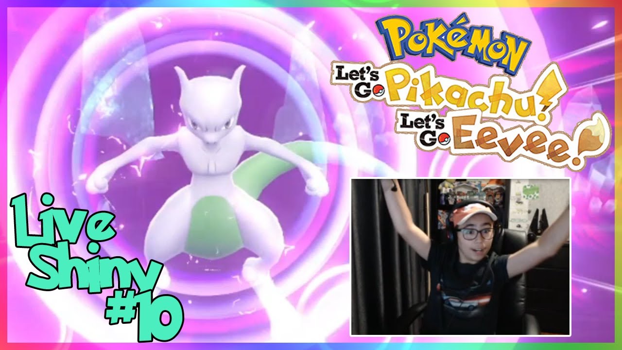 EPIC LIVE SHINY MEWTWO AFTER ONLY 100 SR'S! | Pokemon Let's Go Pikachu ...