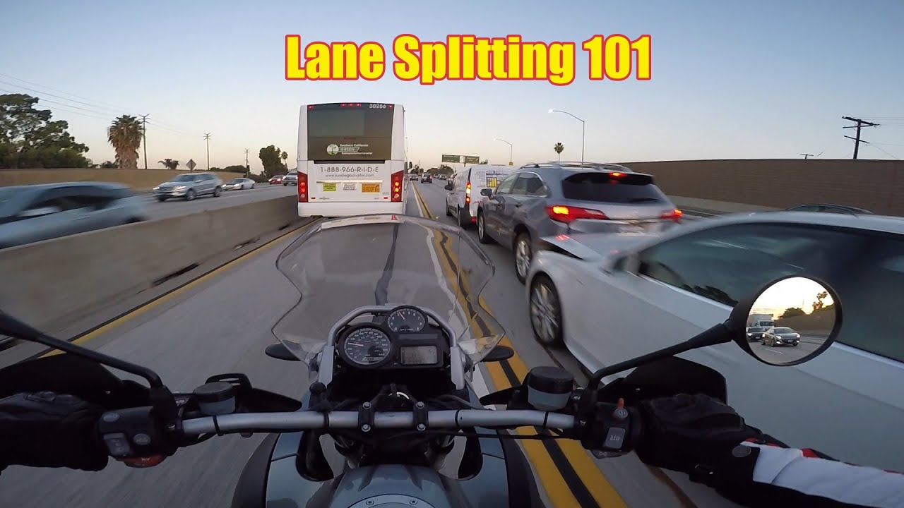 Lane Splitting 101 - YouTube