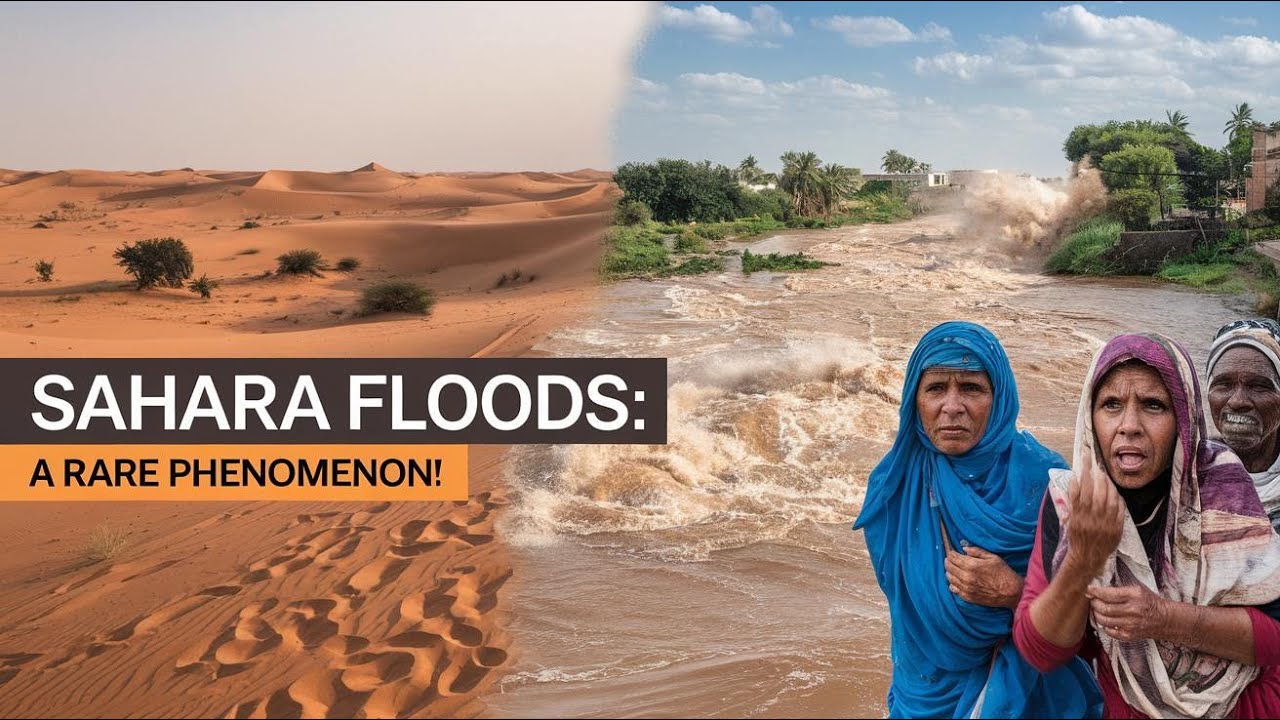 Sahara Floods 2024: Transform Sahara's Landscape - YouTube