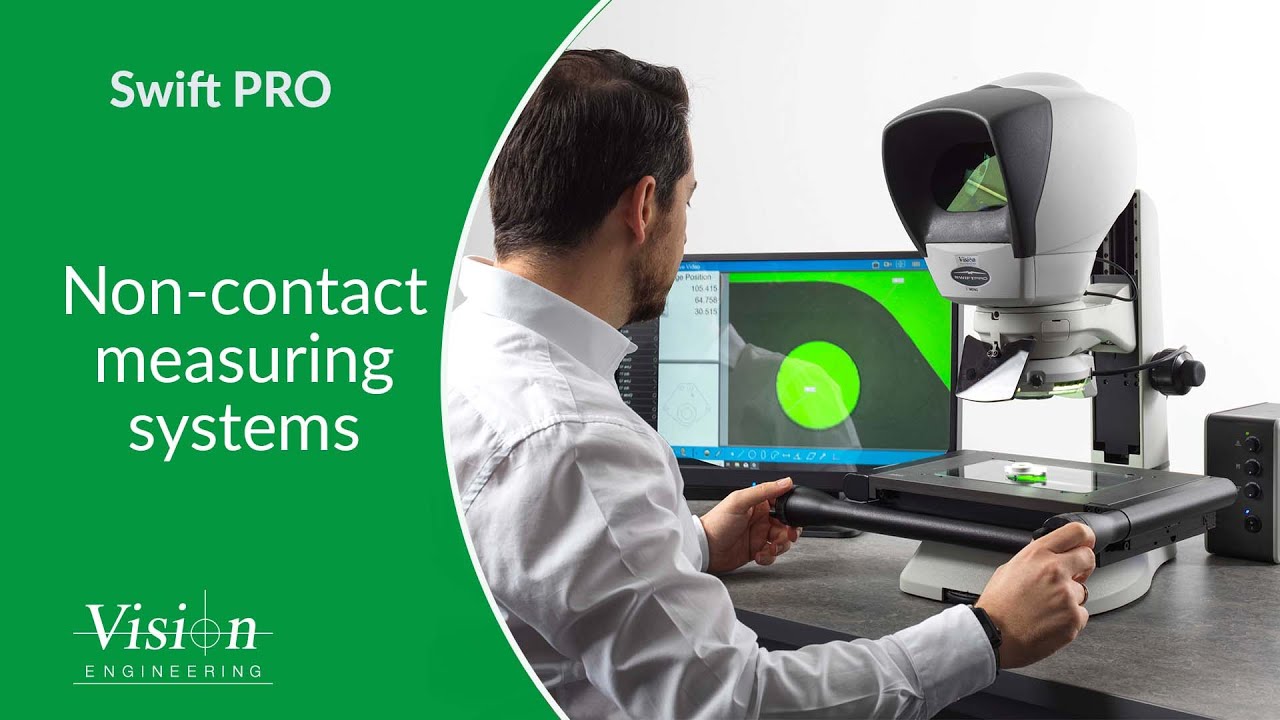 Swift PRO non contact measuring systems - YouTube