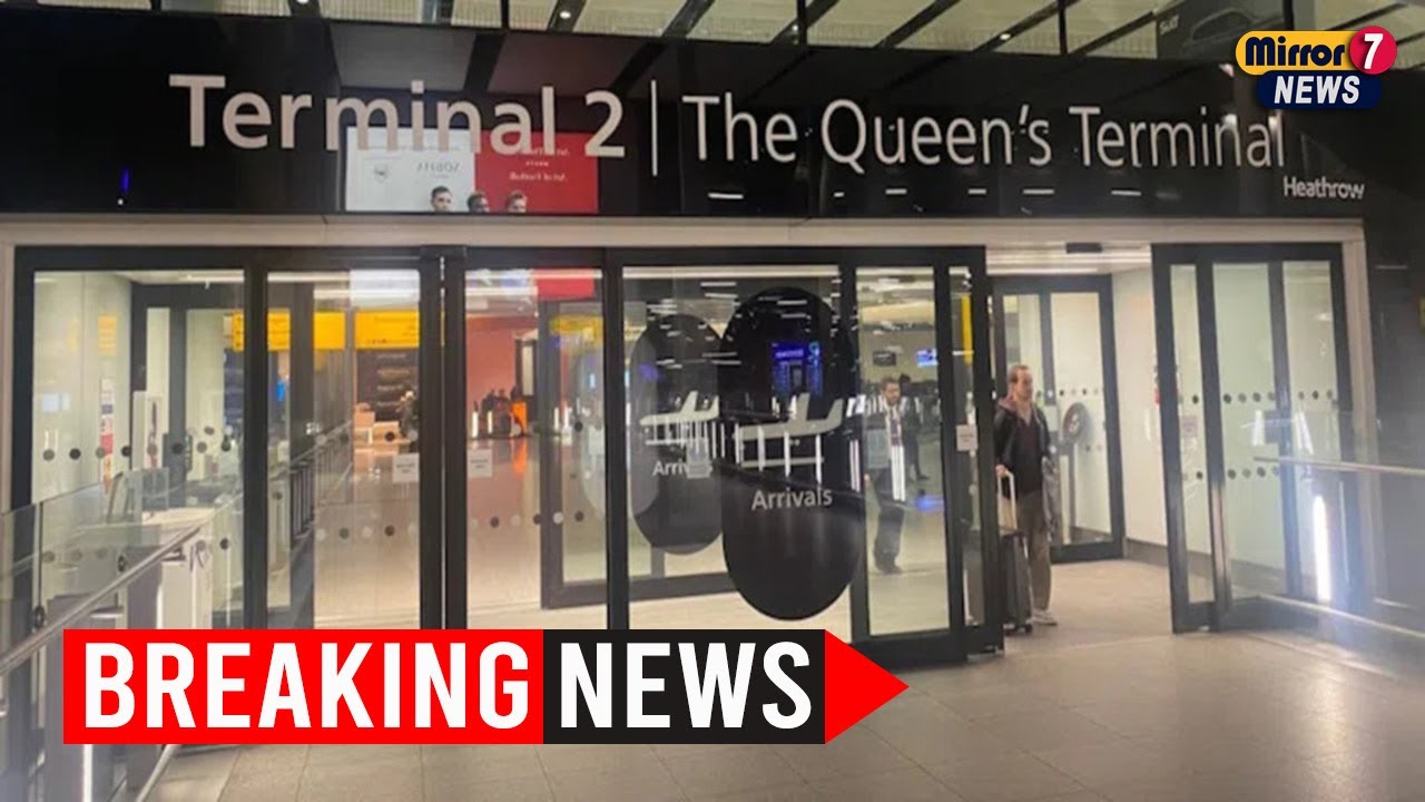 Massive Fire at Heathrow Airport Causes Travel Chaos - YouTube