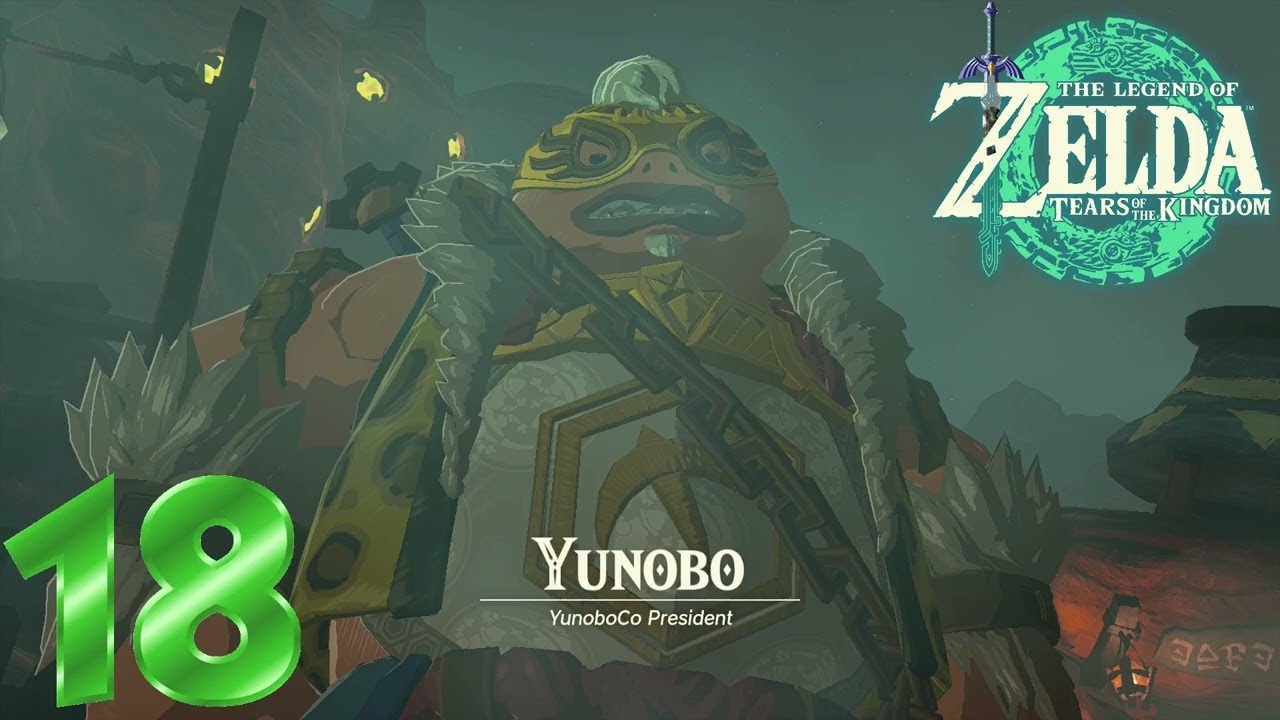 Yunobo!!! Goron City!!!! The Legends of Zelda Tears of the Kingdom ...