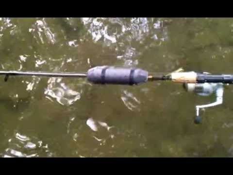 Blakemore Fishing Rod Floatation Device Review - YouTube