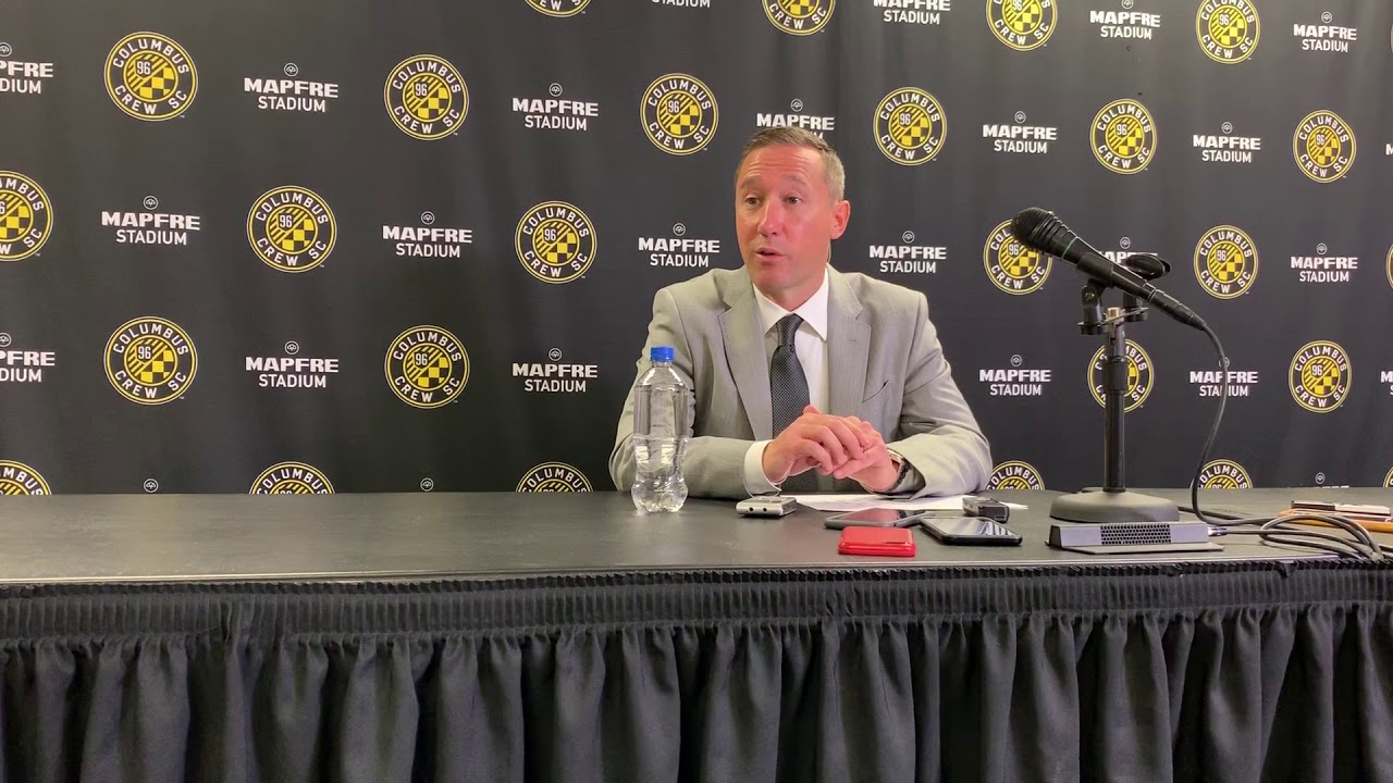 Caleb Porter breaks down the Crew's 1-0 over New England - YouTube