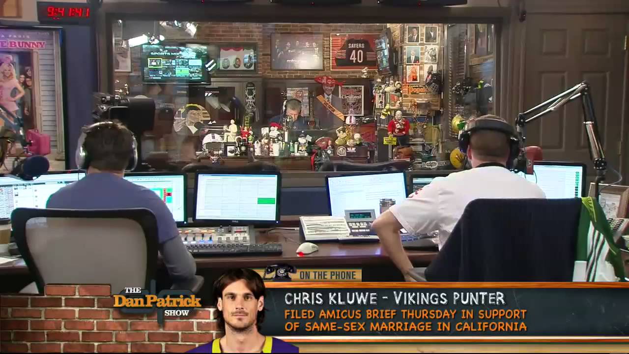 Chris Kluwe on The Dan Patrick Show 3/1/13 - YouTube