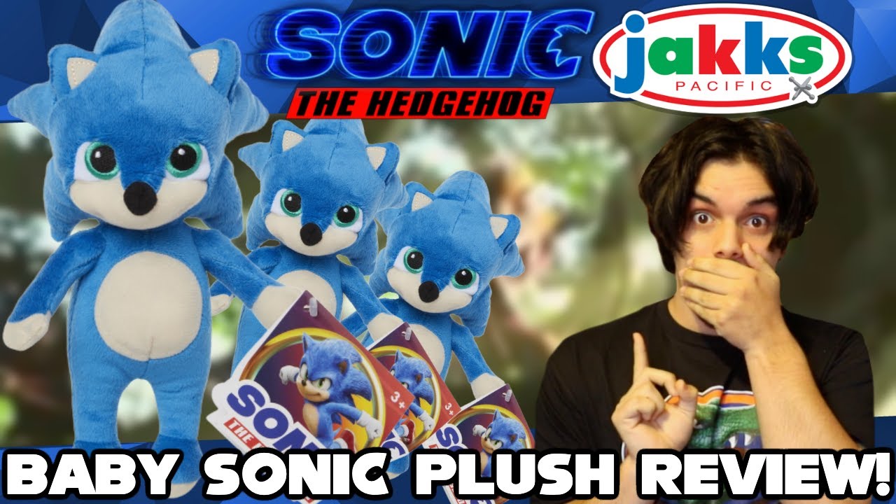 Baby Sonic Plush By JAKKS Pacific (Review & Unboxing) - YouTube