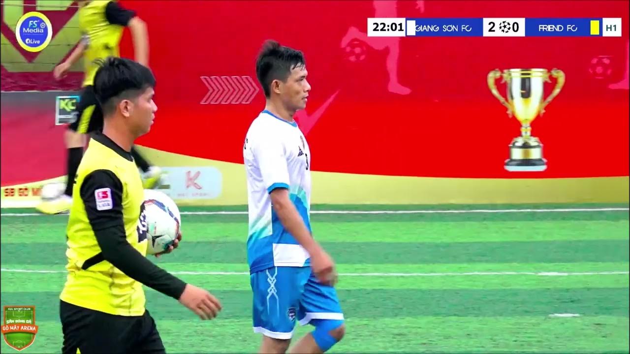 #Highlights: BÁN KẾT 2 : GIANG SƠN FC 🆚 FRIEND FC 💥GIẢI BÓNG ĐÁ S7 TRANH CUP GÒ MÂY ARENA năm ...