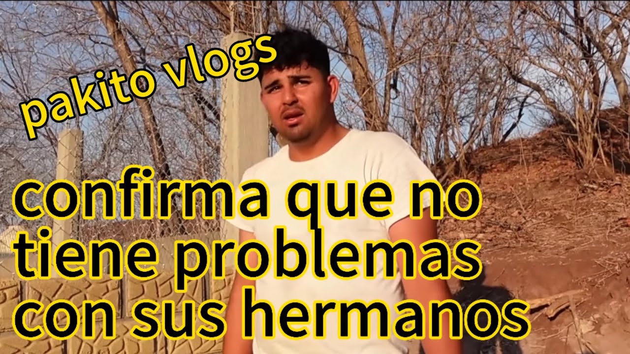 Pakito confirma que no tiene problemas con sus hermanos - YouTube