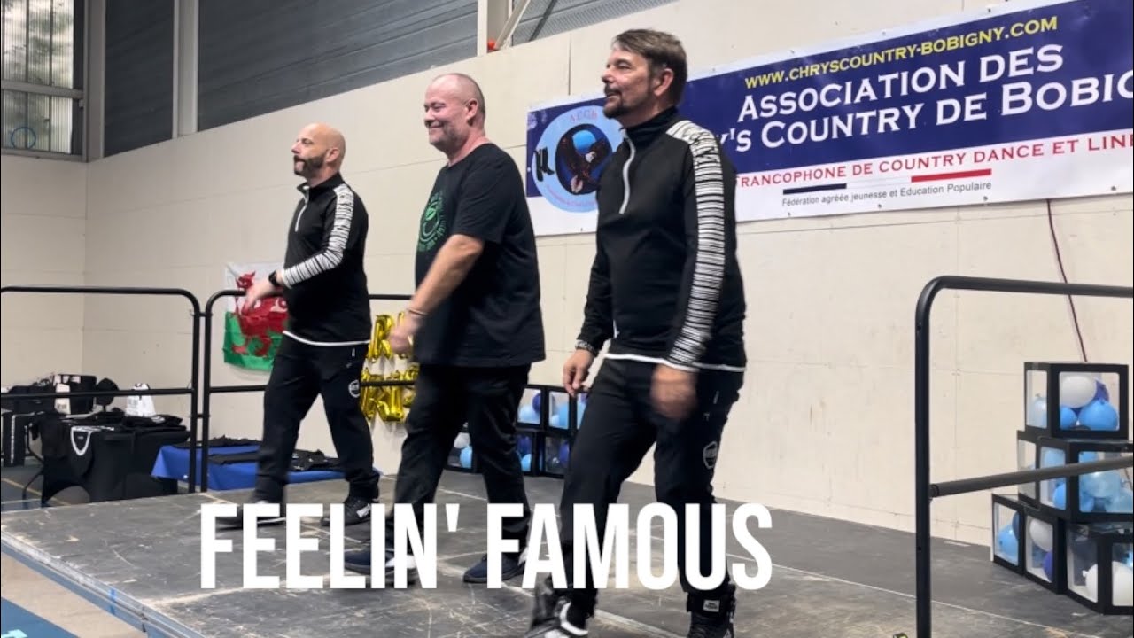 Feelin' Famous Line Dance de Mark Furnell (UK) & Chris Godden (UK ...