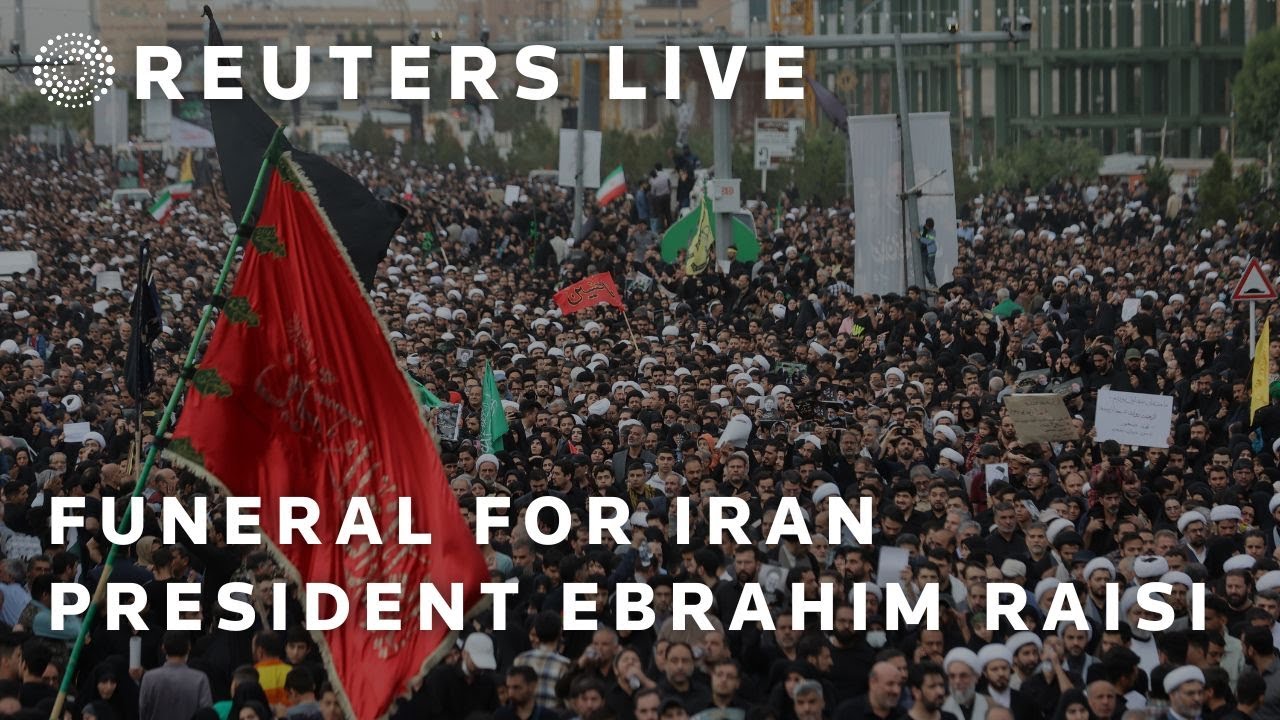 LIVE: Funeral ceremony for Iran's President Raisi - YouTube