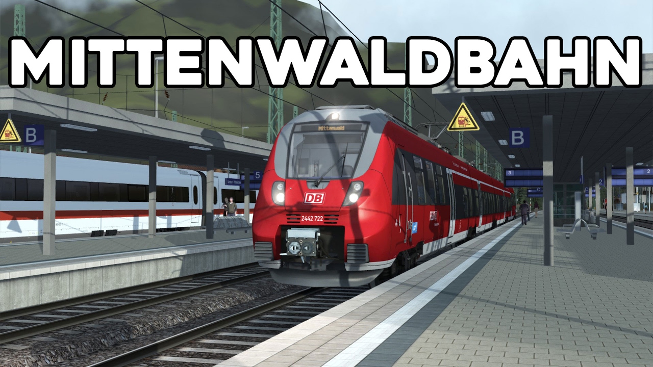 Talent auf der Mittenwaldbahn Train Simulator #011 [DEUTSCH] - YouTube