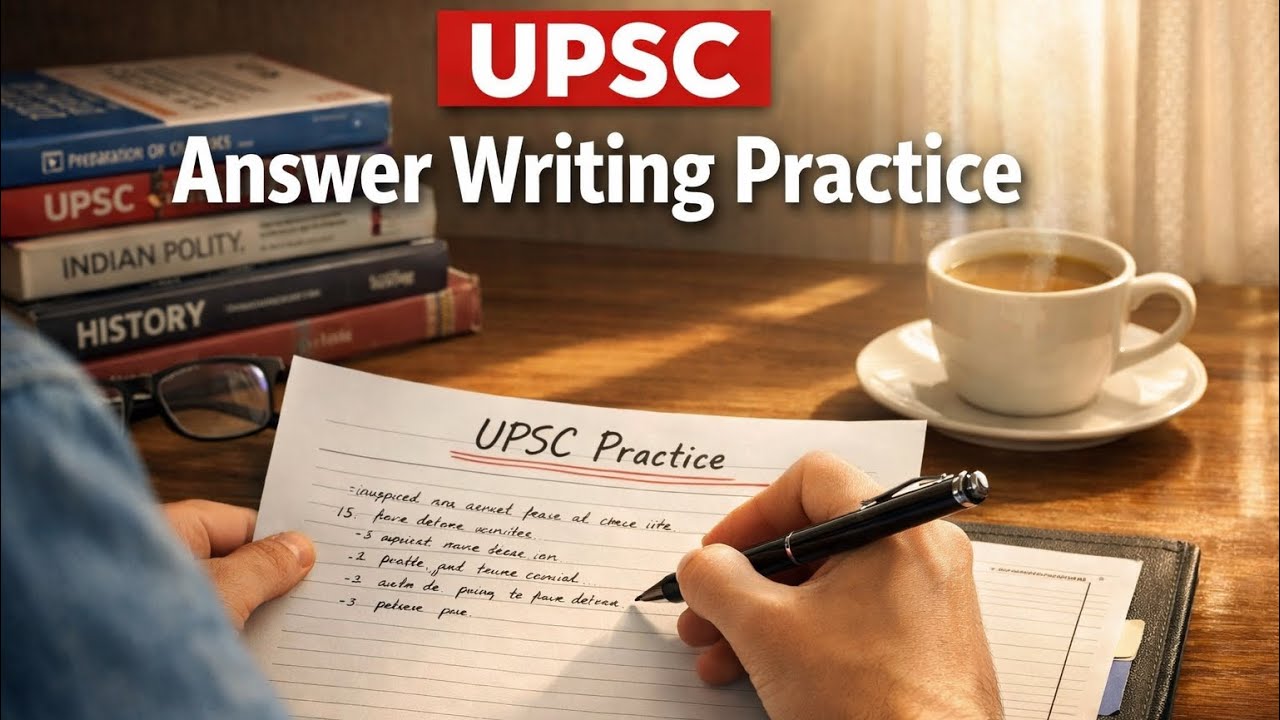 UPSC ANSWER WRITING PRACTICE #upsc # ias - YouTube
