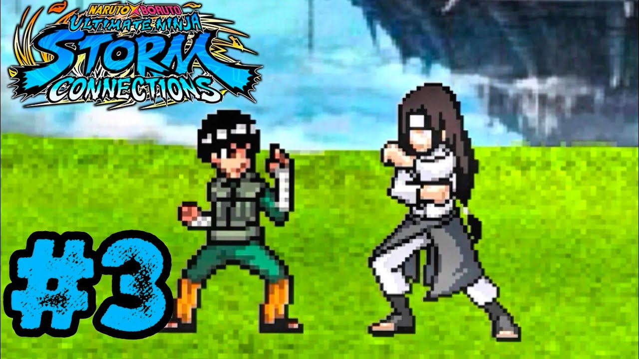Neji Hyuga vs Rock Lee in Naruto Mugen Game (Naruto x Boruto Storm ...