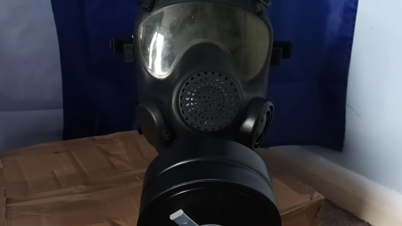 French ARFA gas mask Review #history #gasmask - YouTube