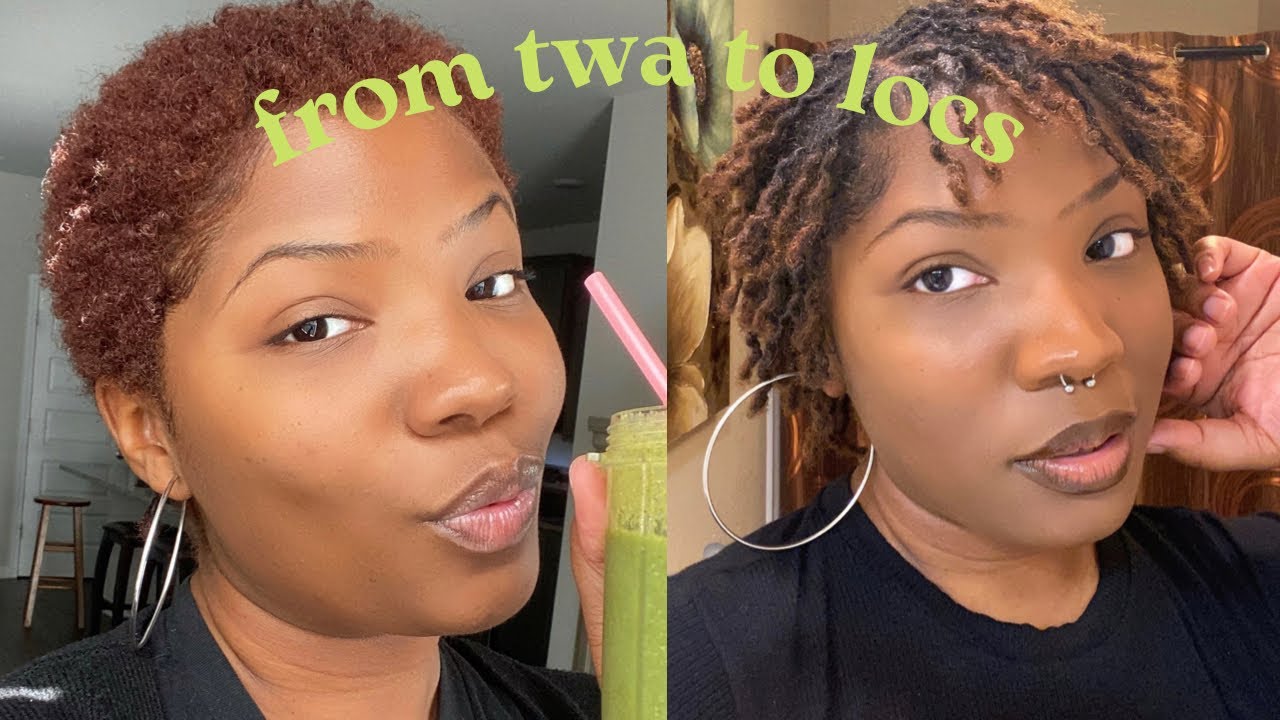 from twa to beautiful locs thread - YouTube